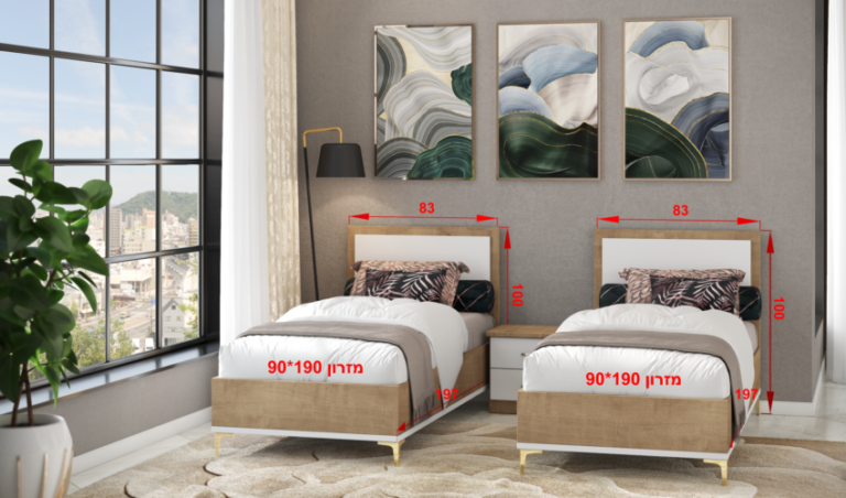 Formica sandwich bed- Model Yehelom - swiss dreams