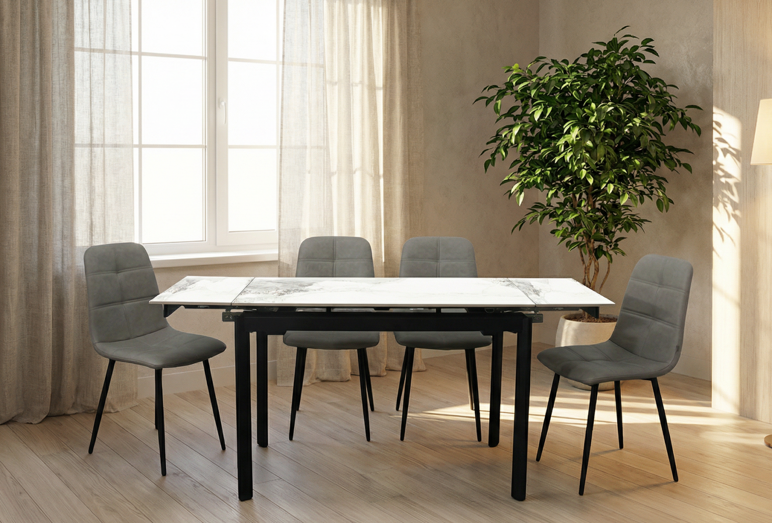 Andora Table 110+ 30+30 - swiss dreams